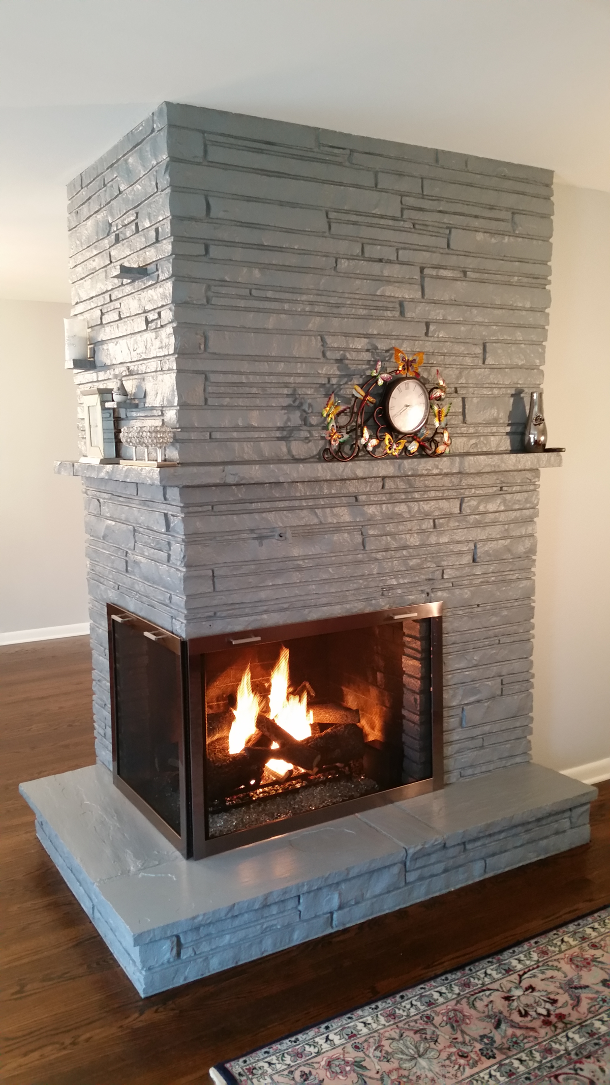 TRIMBLE TWO SIDED FIREPLACE The Fireplace Shop